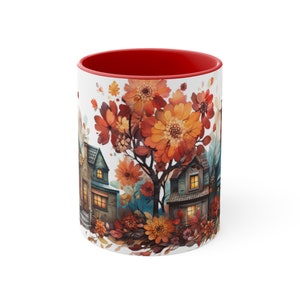 Fall Home Coffee Cup Cozy Autumn Mug Harvest Season Drinkware Rustic ...