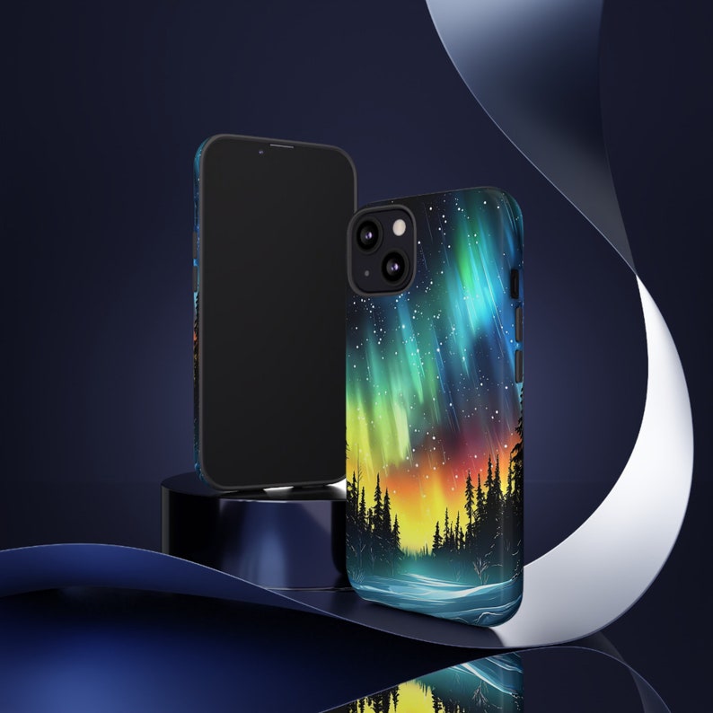 Aurora Borealis Phone Case: Night Sky, Galaxy Design - Etsy