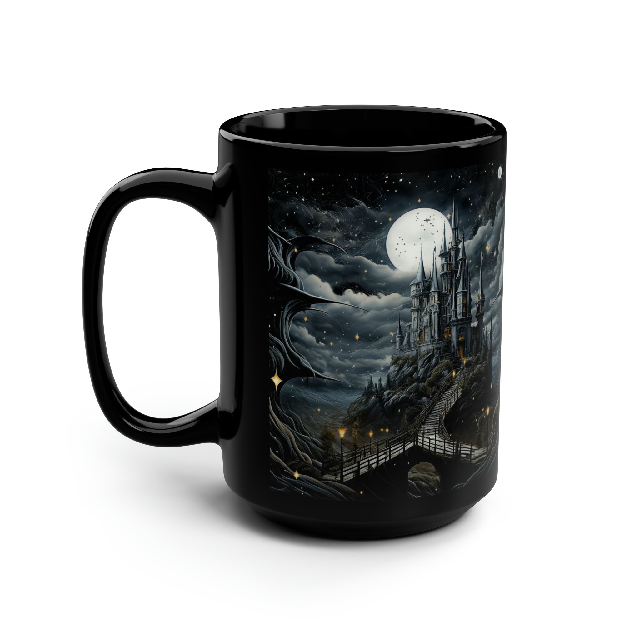 Gothic Castle Mug Gothic Home Decor Coffee Mug Dark Art Tea Cup Moody ...