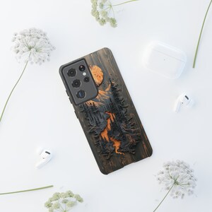 Mountain Phone Case Mountain and Trees PRINT Nature Phone Protector ...