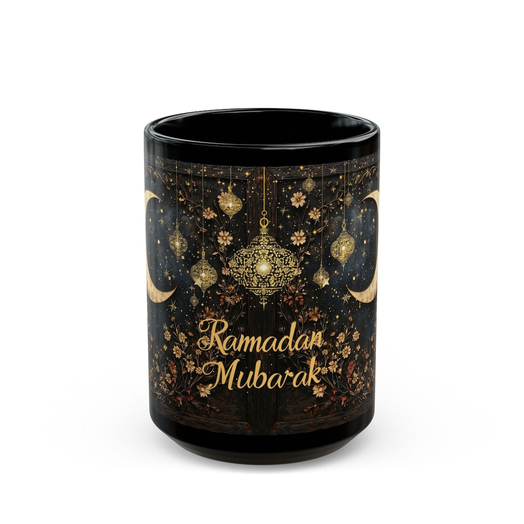 Ramadan Mug Ceramic Black Ramadan Mode Coffee Mugs Ramandan Gift Ideas ...