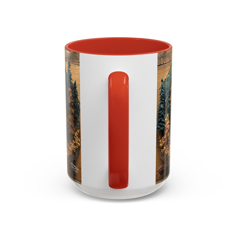 Fall Forest Ceramic Mug: Nature Lover Coffee Cup - Etsy