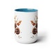 Snowy Pinecone Coffee Mug Winter Pinecone Tea Cup Pinecone and Snow Tea ...