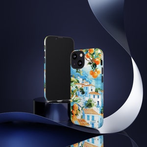 Santorini Phone Case Coastal Aesthetic Case Mediterranean Phone Case ...