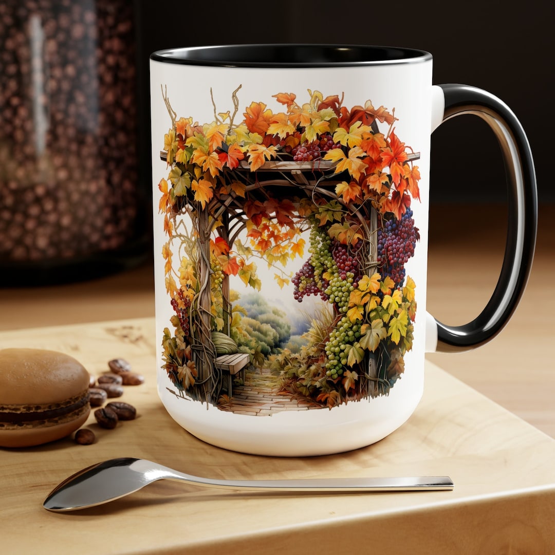 Garden Arbor Mug Autumn Garden Gif Cup Fall Fruit Tea Cup Fall and ...