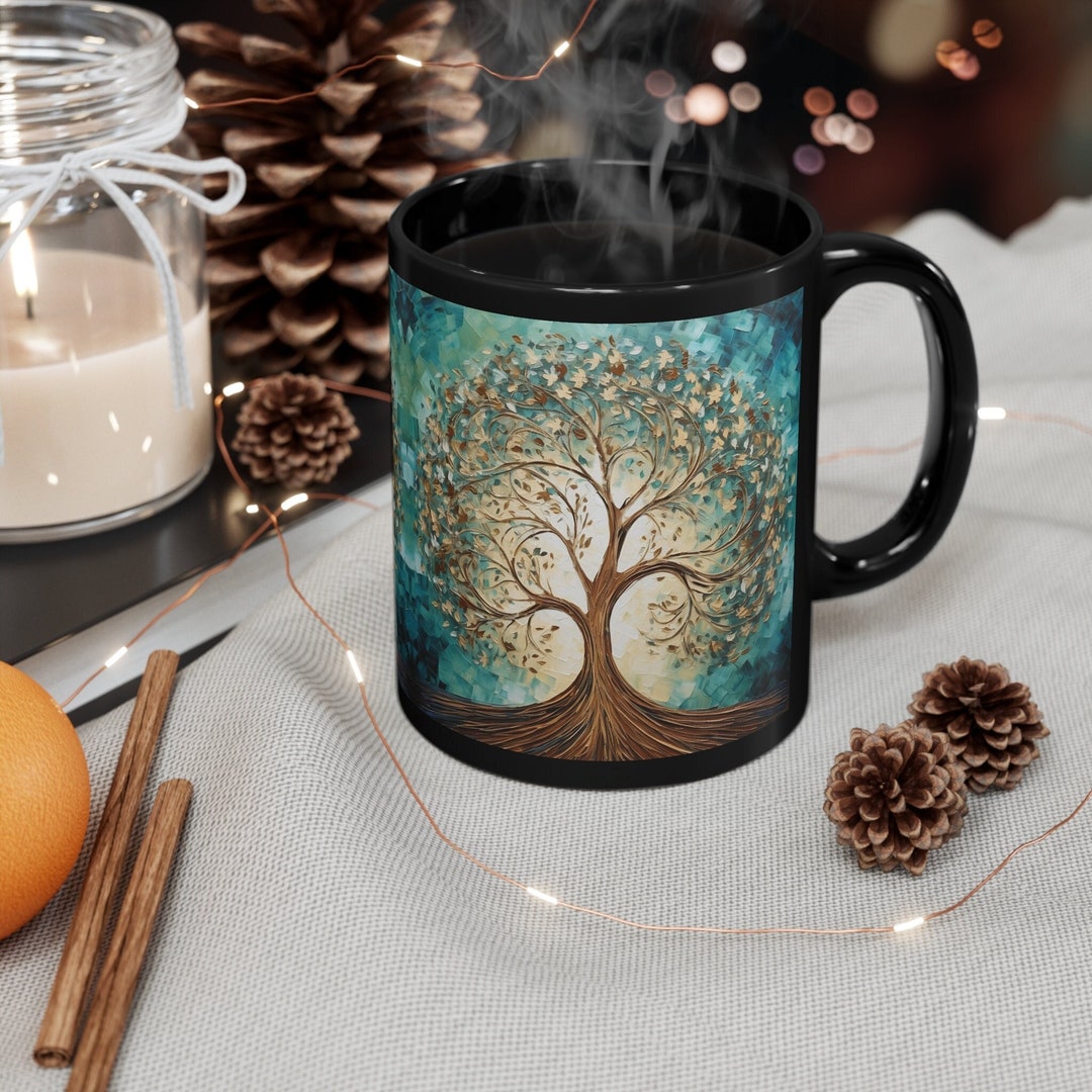 Tree of Life Mug Nature Inspired Coffee Cup Spiritual Drinkware ...