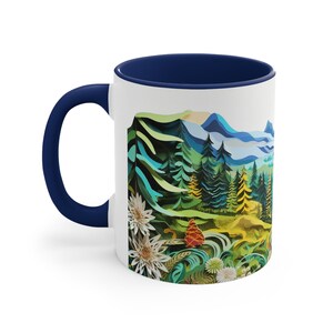 3D Whimsical Nature Mug 3D Forest Mug Nature Themed Coffee Mug Forest ...