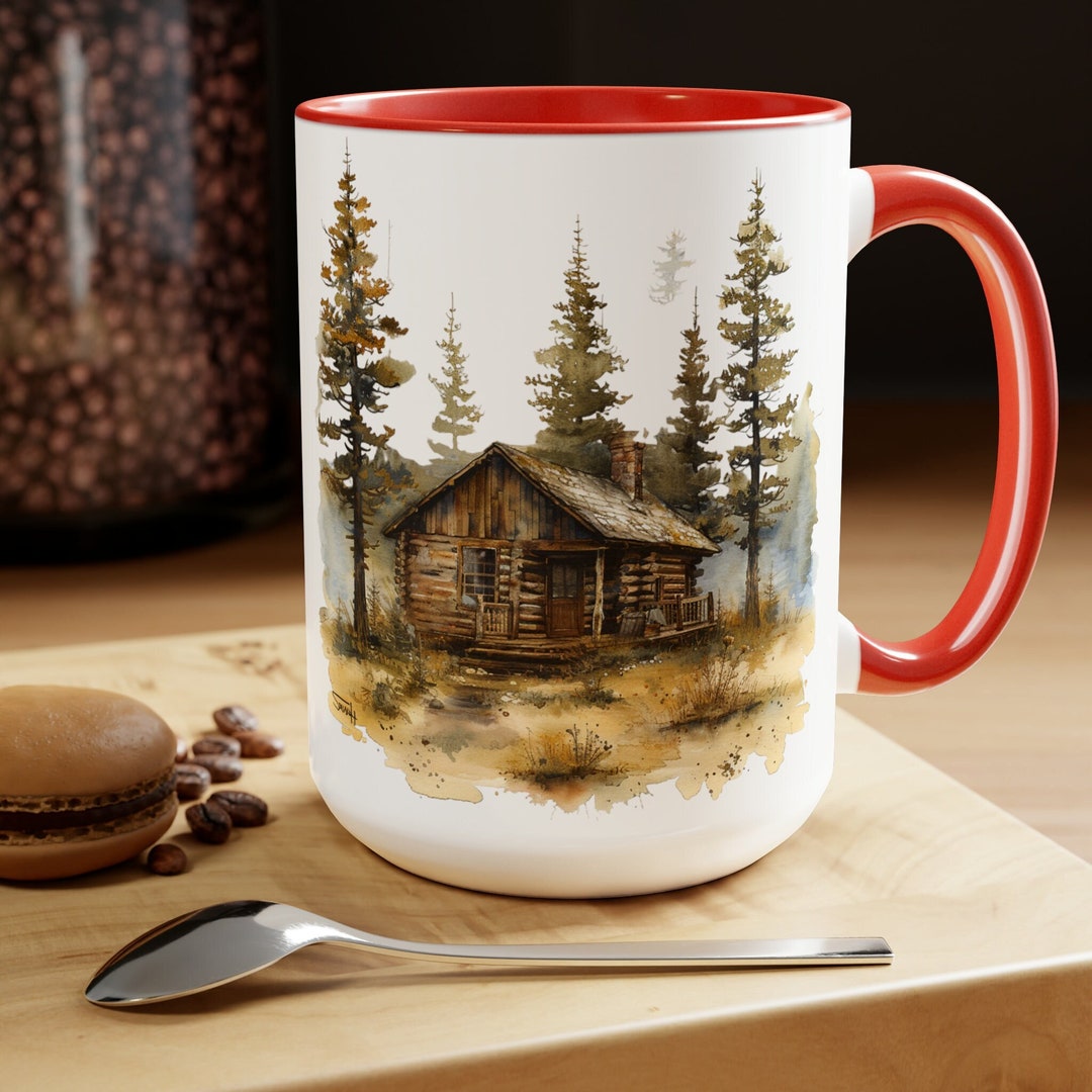 Cabin Mug Cabin Gifts for Her Rustic Cabin Decor Kitchen Decor Coffee ...