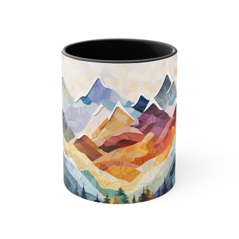 Mountain Nature Mug Nature Landscape Art Coffee Mug Nature Lover Gift ...