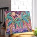 Summer Palm Tree Cutting Board Tropical Stained Glass Kitchen Chopping ...