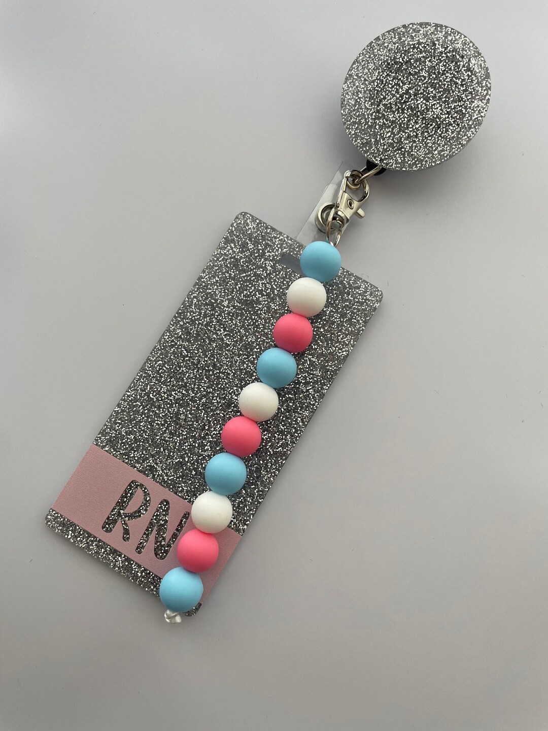 Cervical Dilation Beads, Labor and Delivery Nurse Gift, OB Badge Reel ...