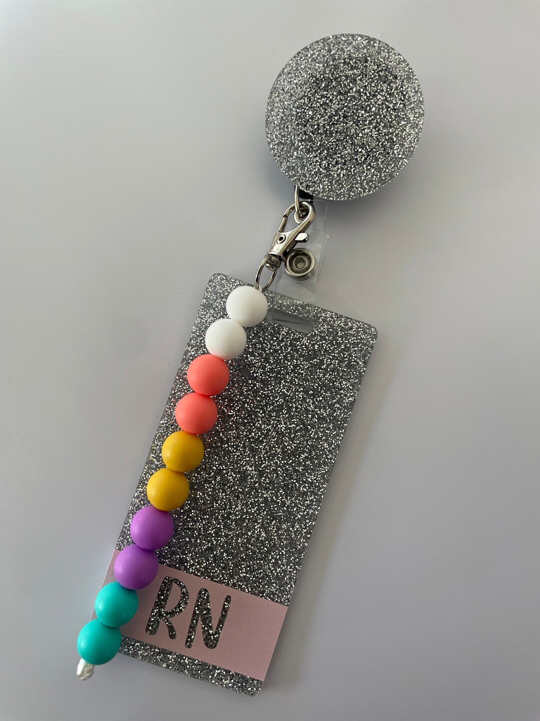 Cervical Dilation Beads, Labor and Delivery Nurse Gift, OB Badge Reel ...