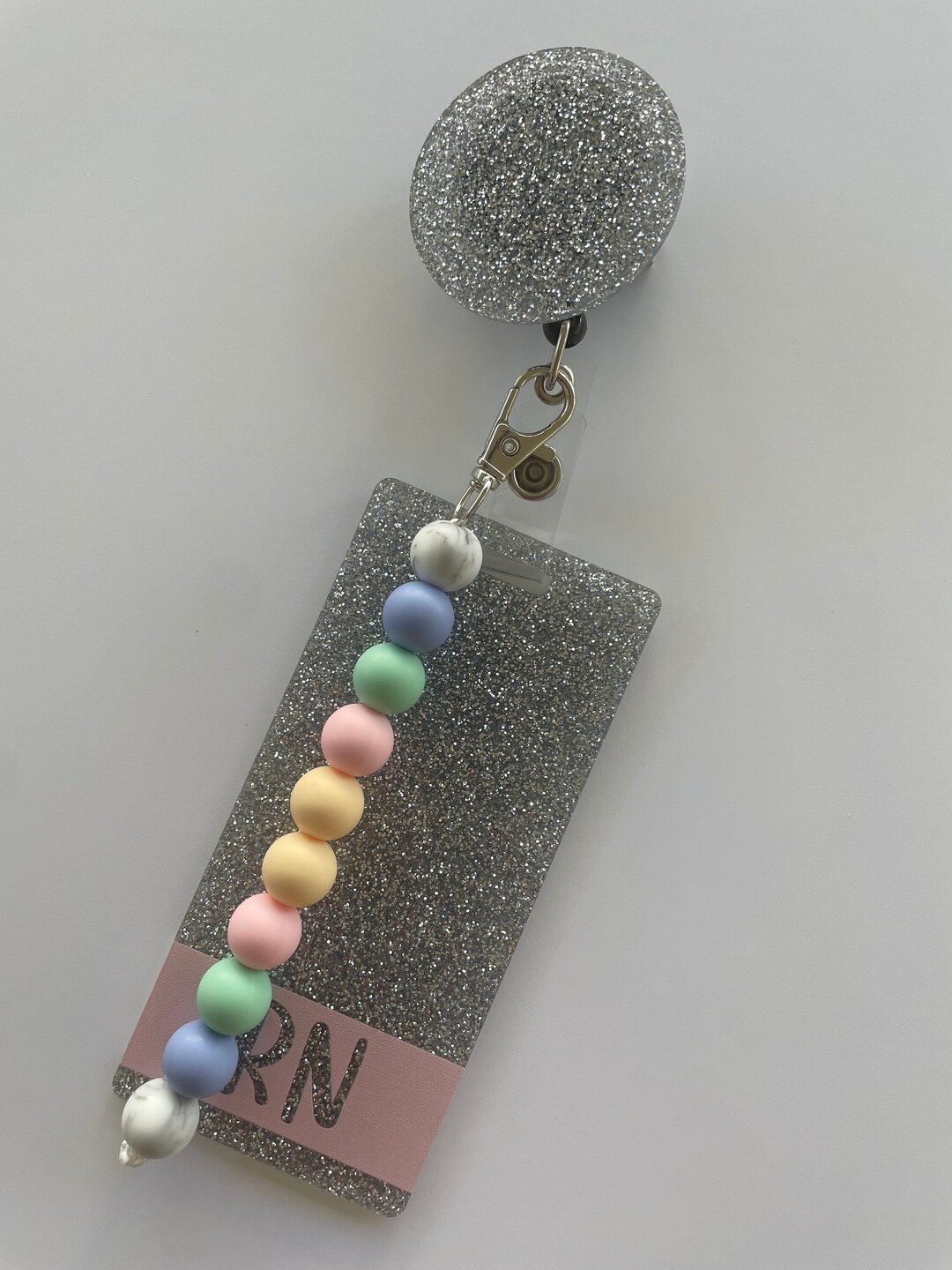 Cervical Dilation Beads, Labor and Delivery Nurse Gift, OB Badge Reel ...