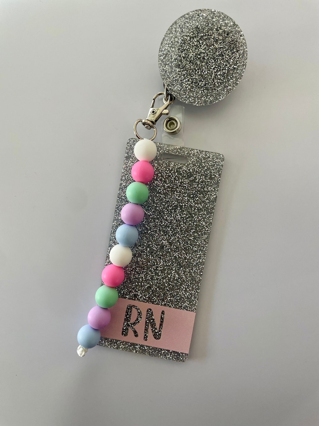 Cervical Dilation Beads, Labor and Delivery Nurse Gift, OB Badge Reel ...