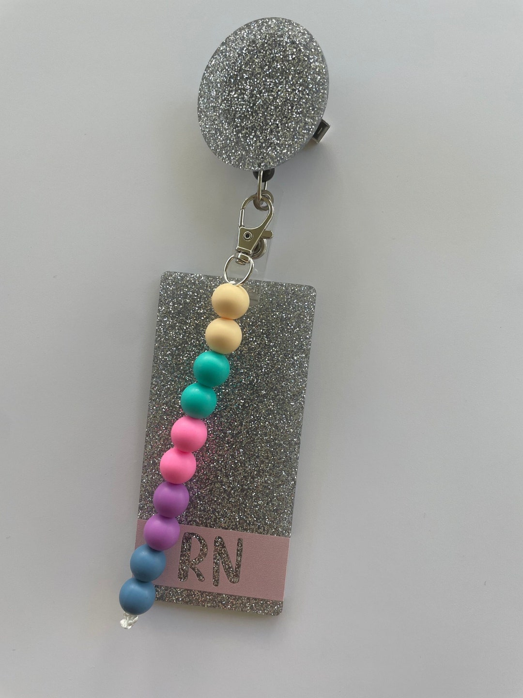 Cervical Dilation Beads, Labor and Delivery Nurse Gift, OB Badge Reel ...