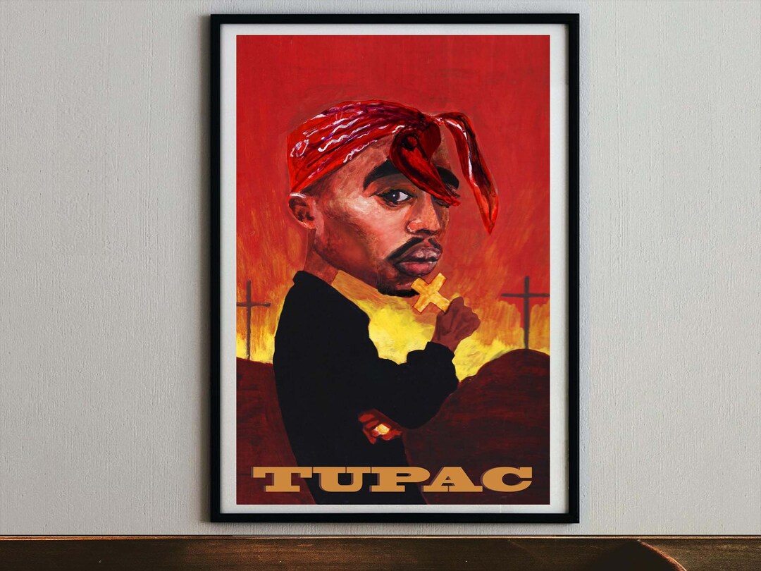 Tupac Shakur Printable Wall Art 2pac Print Poster Digital - Etsy