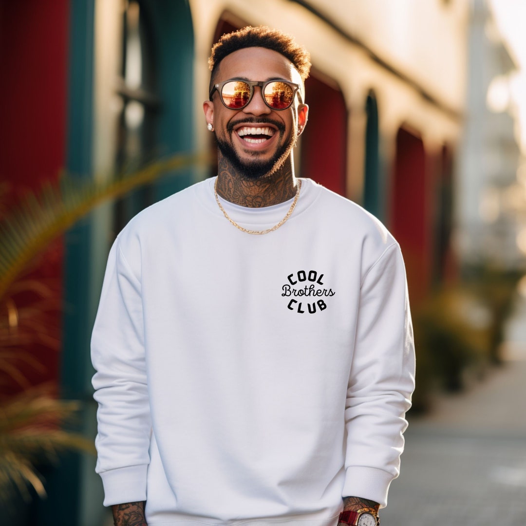 Cool Brothers Club Sweatshirt, Cool Brother Crewneck, Brother Era ...