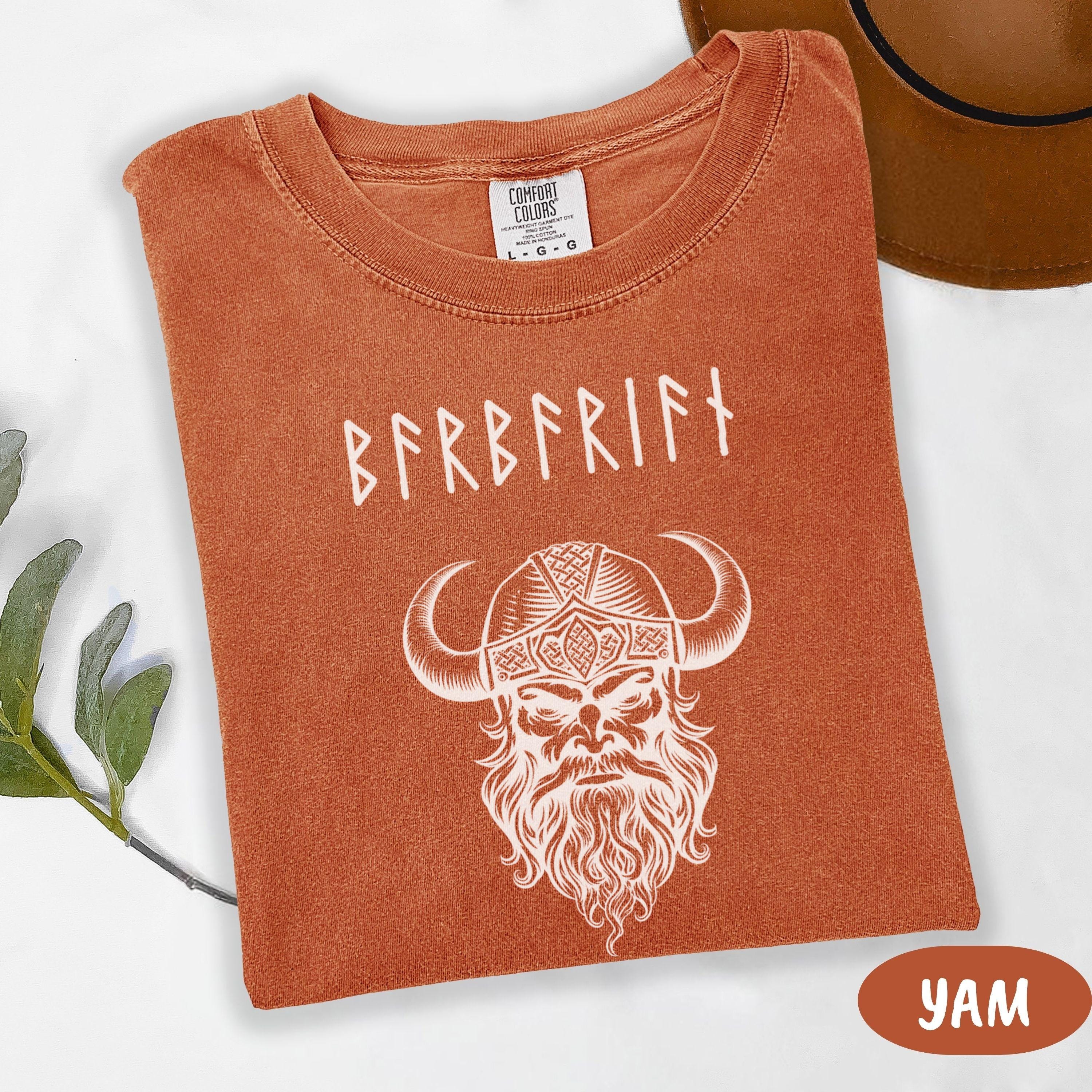 Personalized Viking Runes Shirt, Custom Comfort Colors Name in Futhark ...