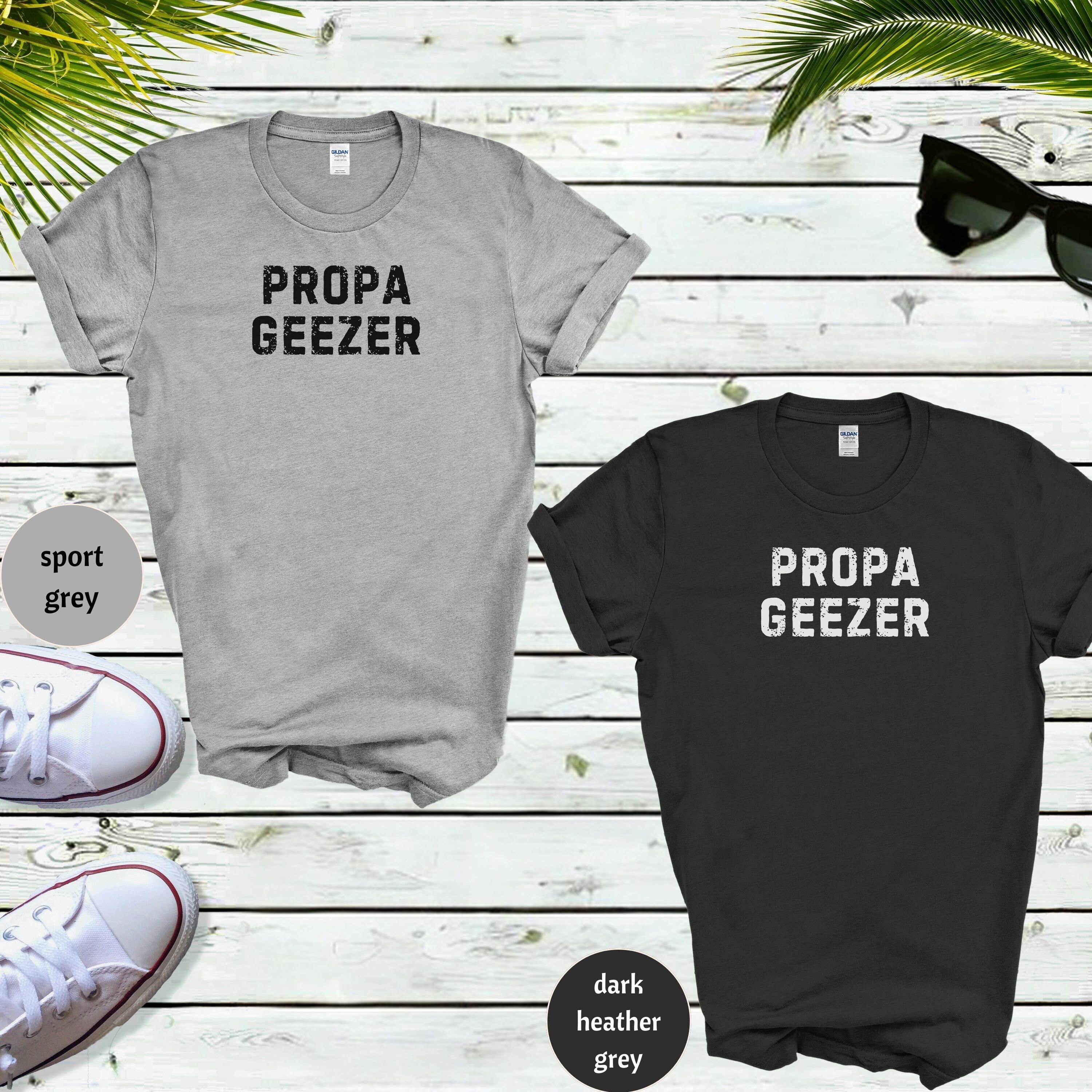Propa Geezer Shirt, Proper Diamond Geezer, Cockney Geezer, Old Man Tee ...