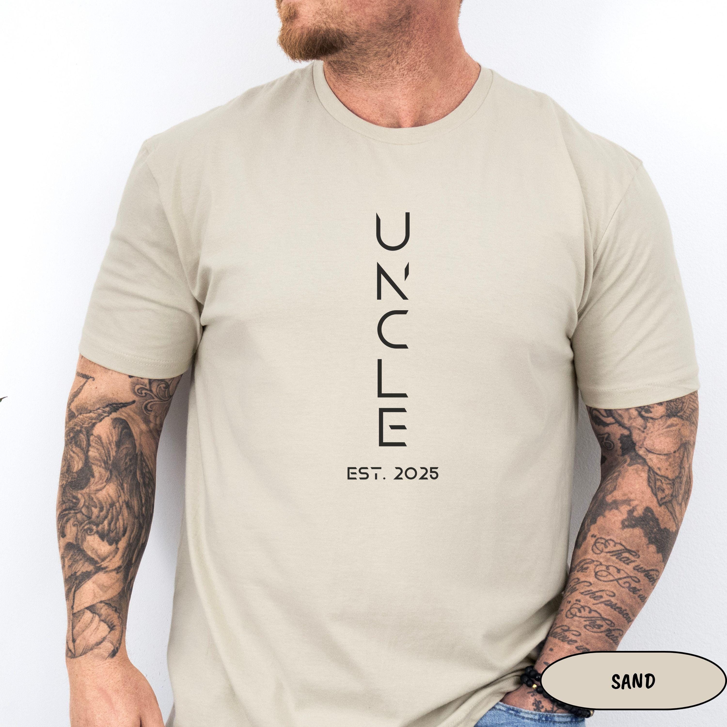 Personalised Uncle Hoodie, Custom Uncle Sweatshirt, Expecting Uncle ...