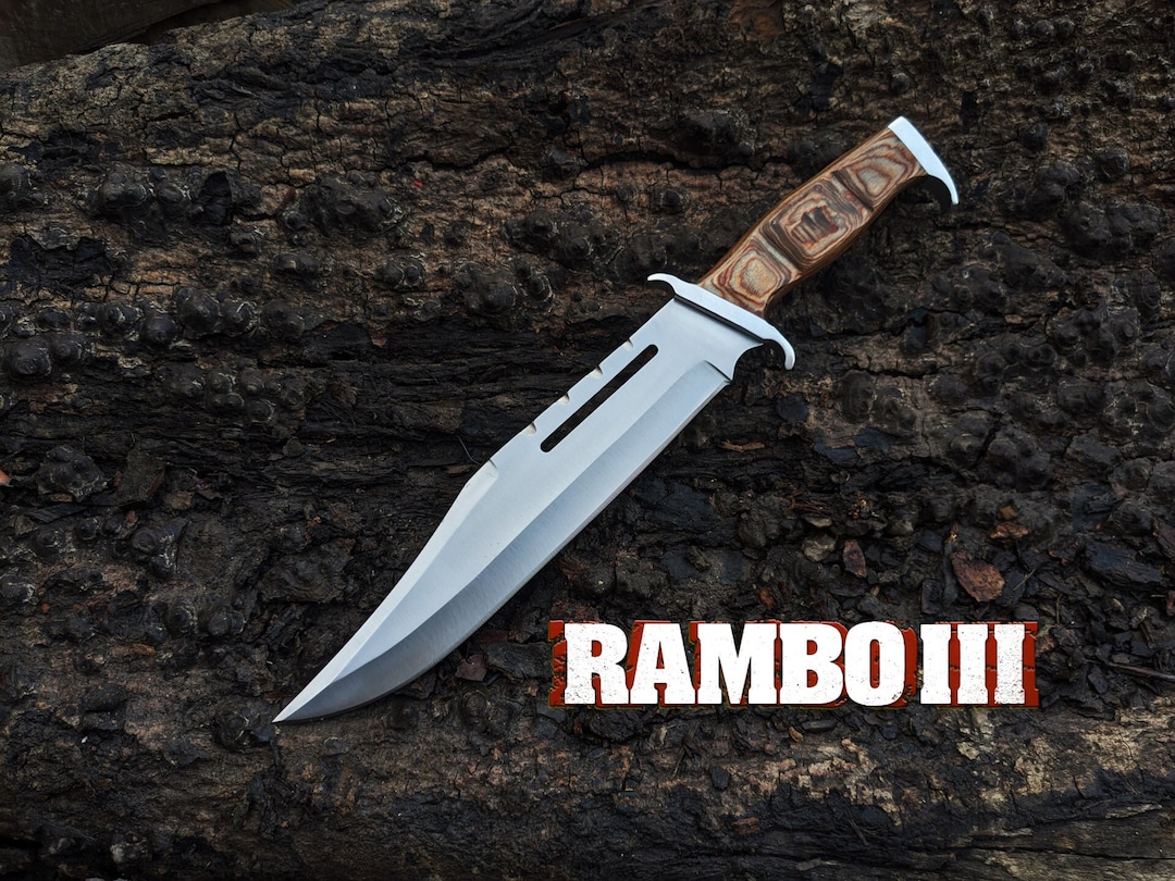 Rambo 3 Knife: Handmade 18 Rambo Movie Replica Hunting - Etsy