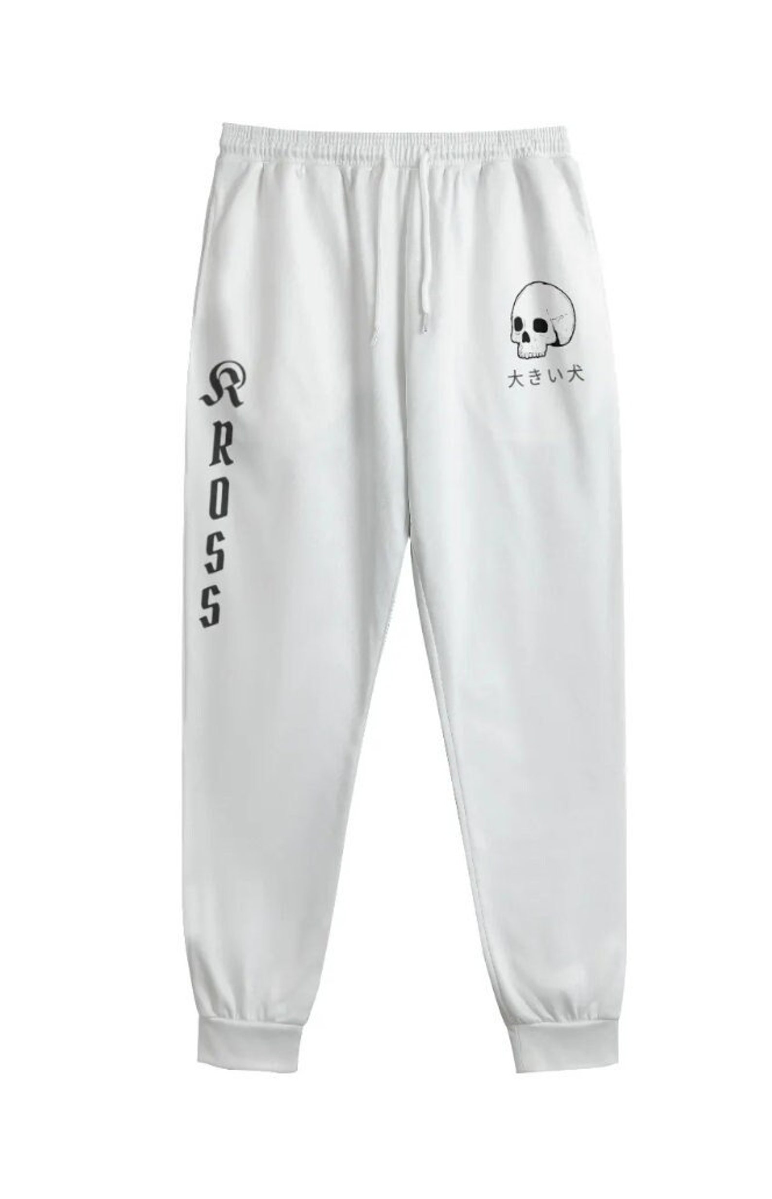 Japanese Skull Print Mens Joggers,japanese Inspired Sweatpants,skull ...