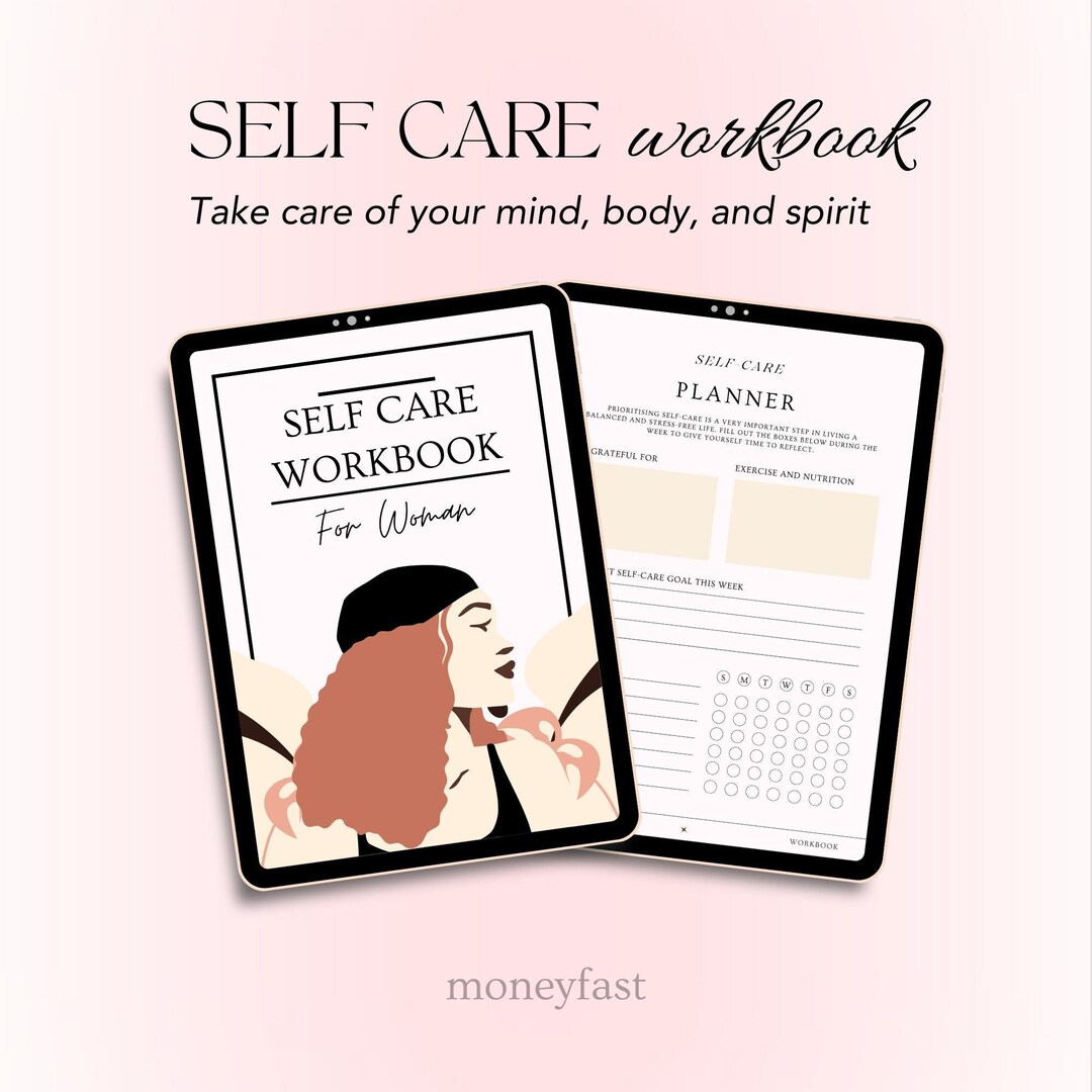 Self Care Journal, Self Care Workbook, Self Love, Burnout, Stress ...