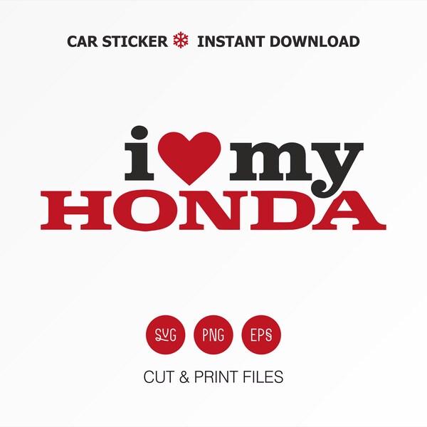 Honda Svg - Etsy