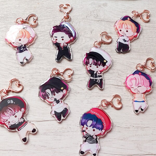 Stray Kids Keychain - Etsy