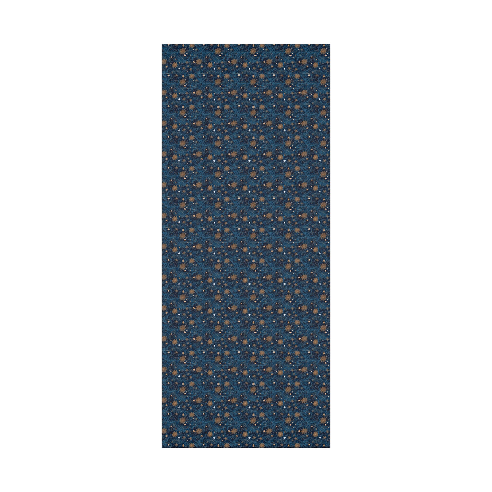 Modern Christmas Star Wrapping Paper: Blue star Wrap Xmas - Etsy