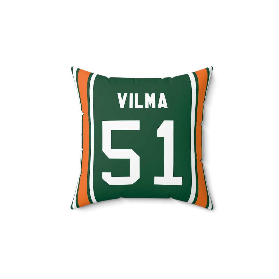 Jonathan Vilma Miami Hurricanes Pillow - Etsy