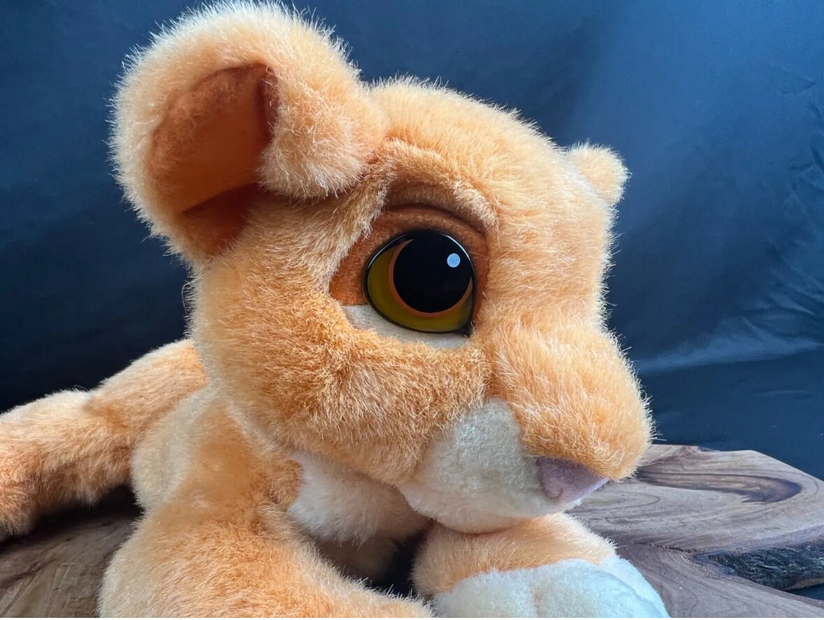 Disney Simba Plush Simbas Pride Purring Cub 1998 Works - Etsy