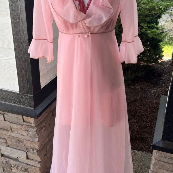 Sheer Robe - Etsy