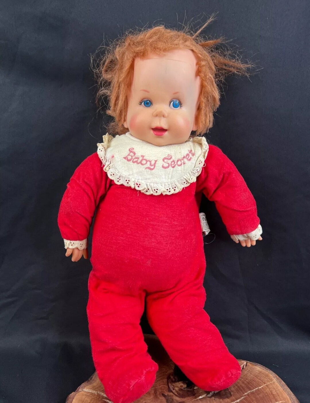 Super Creepy Vintage Whispering Doll Mattel Baby Secret Doll TLC ...