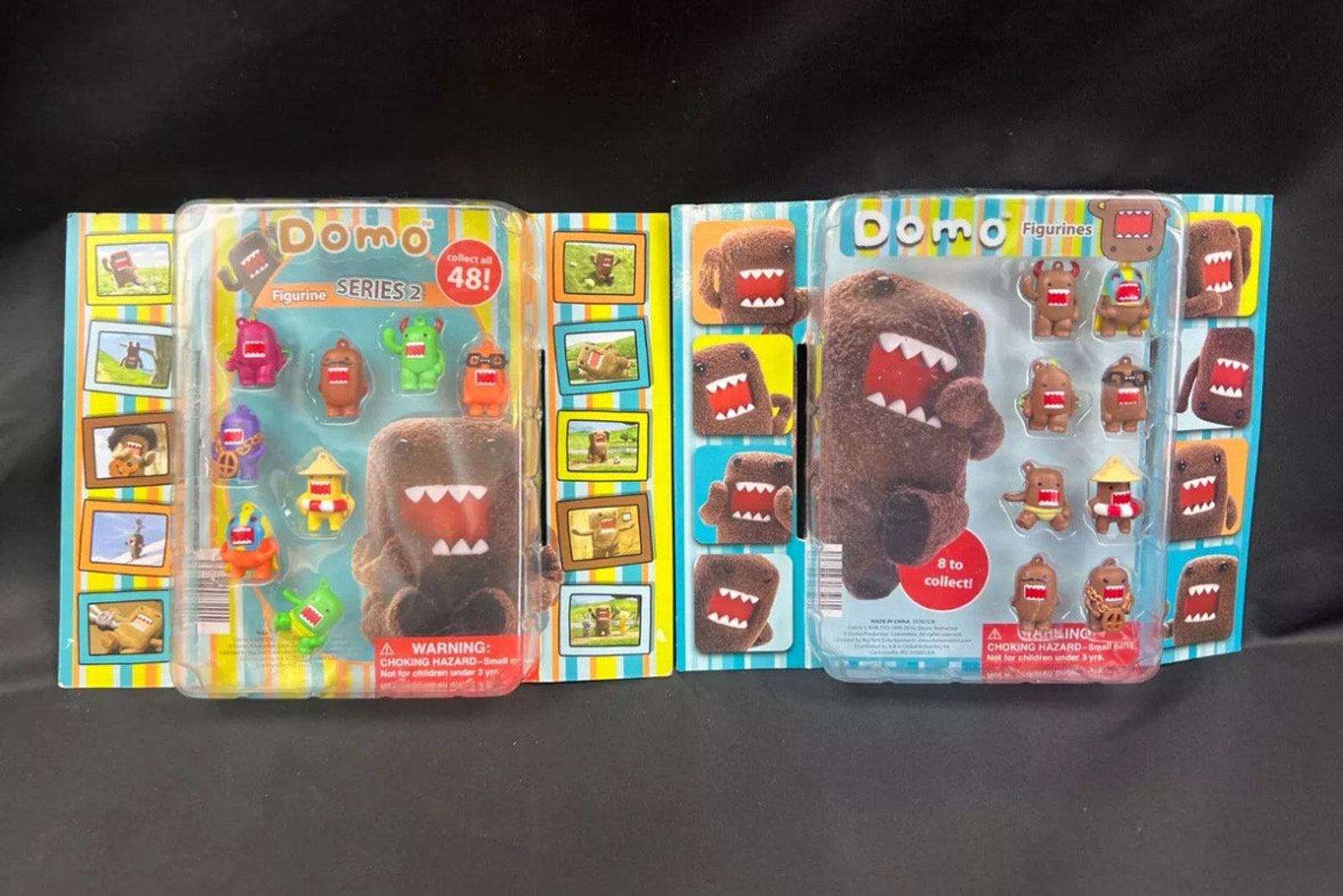 Vending Machine Display Domo Mini Figures Blister Pack Series 1 & 2 NEW ...