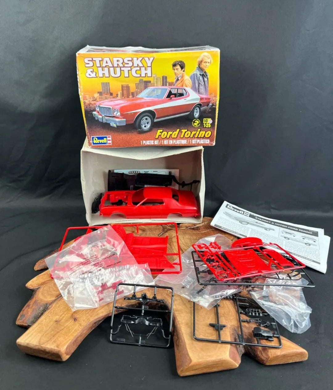 Revelle Starsky and Hutch Ford Torino Model Kit - Etsy