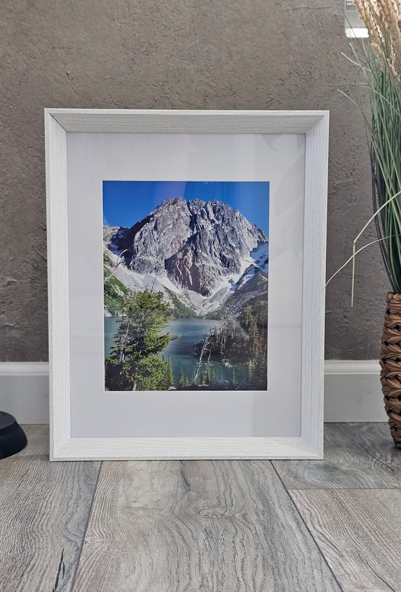 Washington's Colchuck Lake Photo With Frame - Etsy