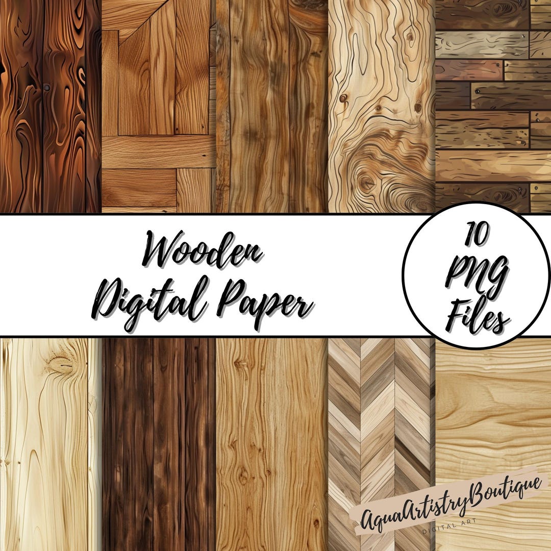 Wood Digital Paper | Wood Background | Wooden Digital Paper | Wood ...