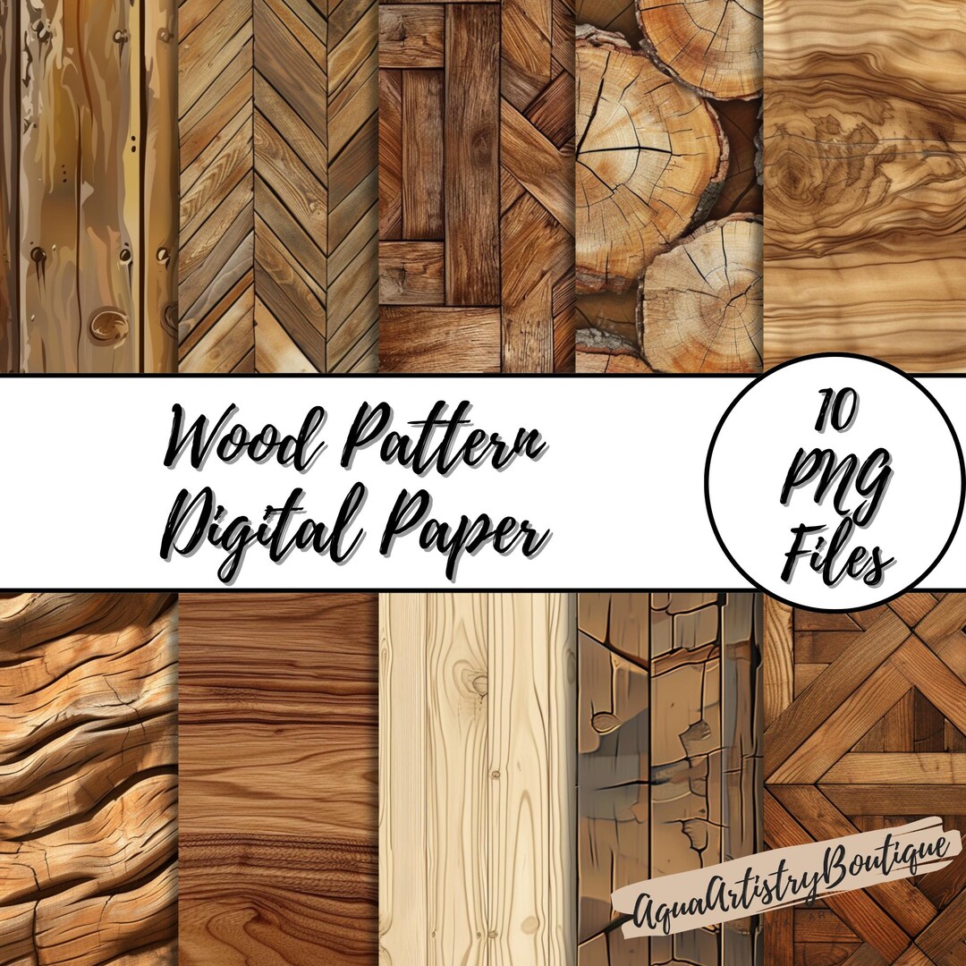 Wood Digital Paper | Wood Background | Wooden Digital Paper | Wood ...