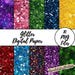 Glitter Digital Paper | Digital Download | Glitter Print Digital Paper ...