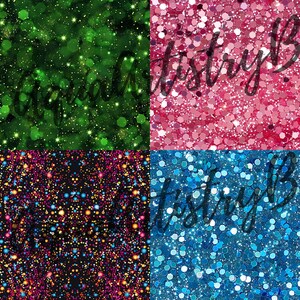 Glitter Digital Paper | Digital Download | Glitter Print Digital Paper ...