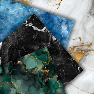 Marble Digital Paper Digital Download Glitter Marble Digital Paper ...