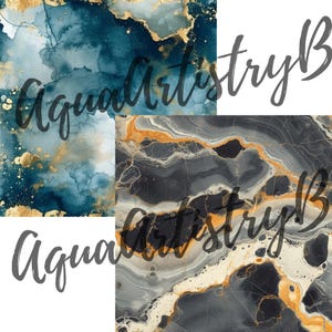 Marble Digital Paper Digital Download Glitter Marble Digital Paper ...
