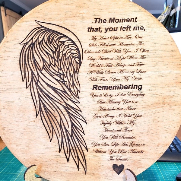 The Moment That You Left Me - Etsy