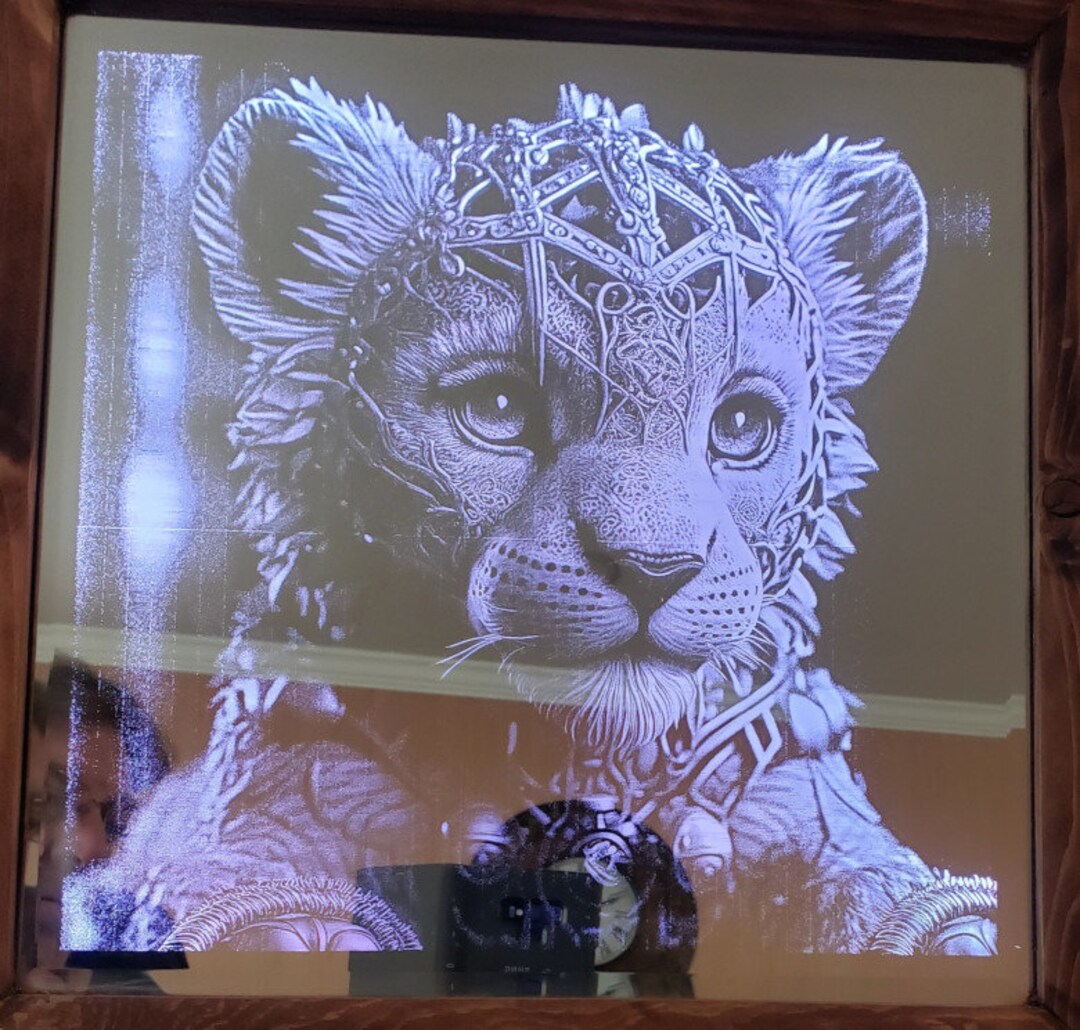 Laser Engraved Mirrors Can Be Accomplished With ANY Photo. Want to ...