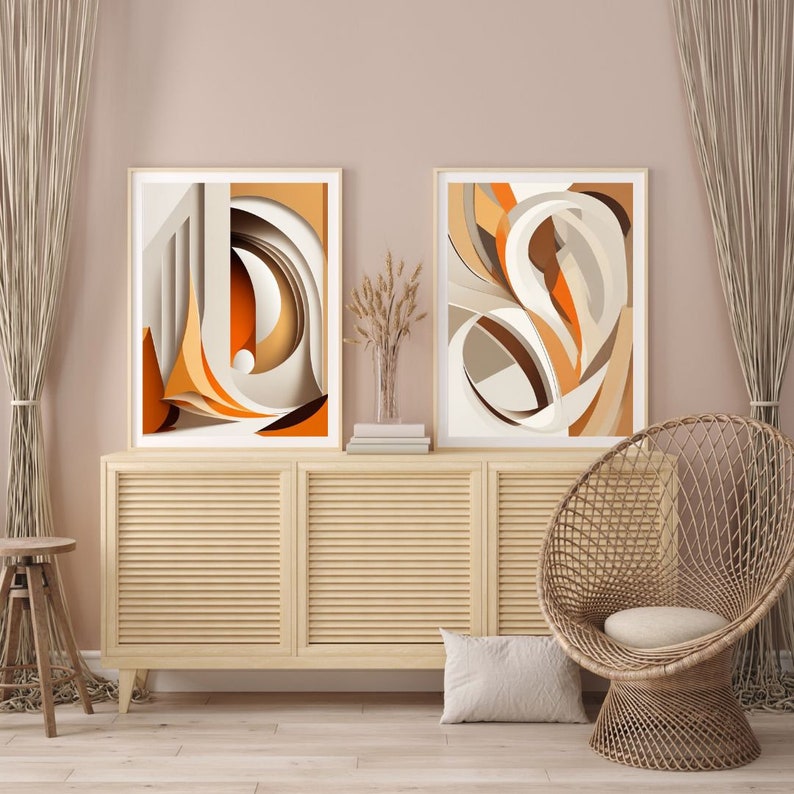 Downloadable Digital Art for Wall Decor Modern Illustrations, Instant ...