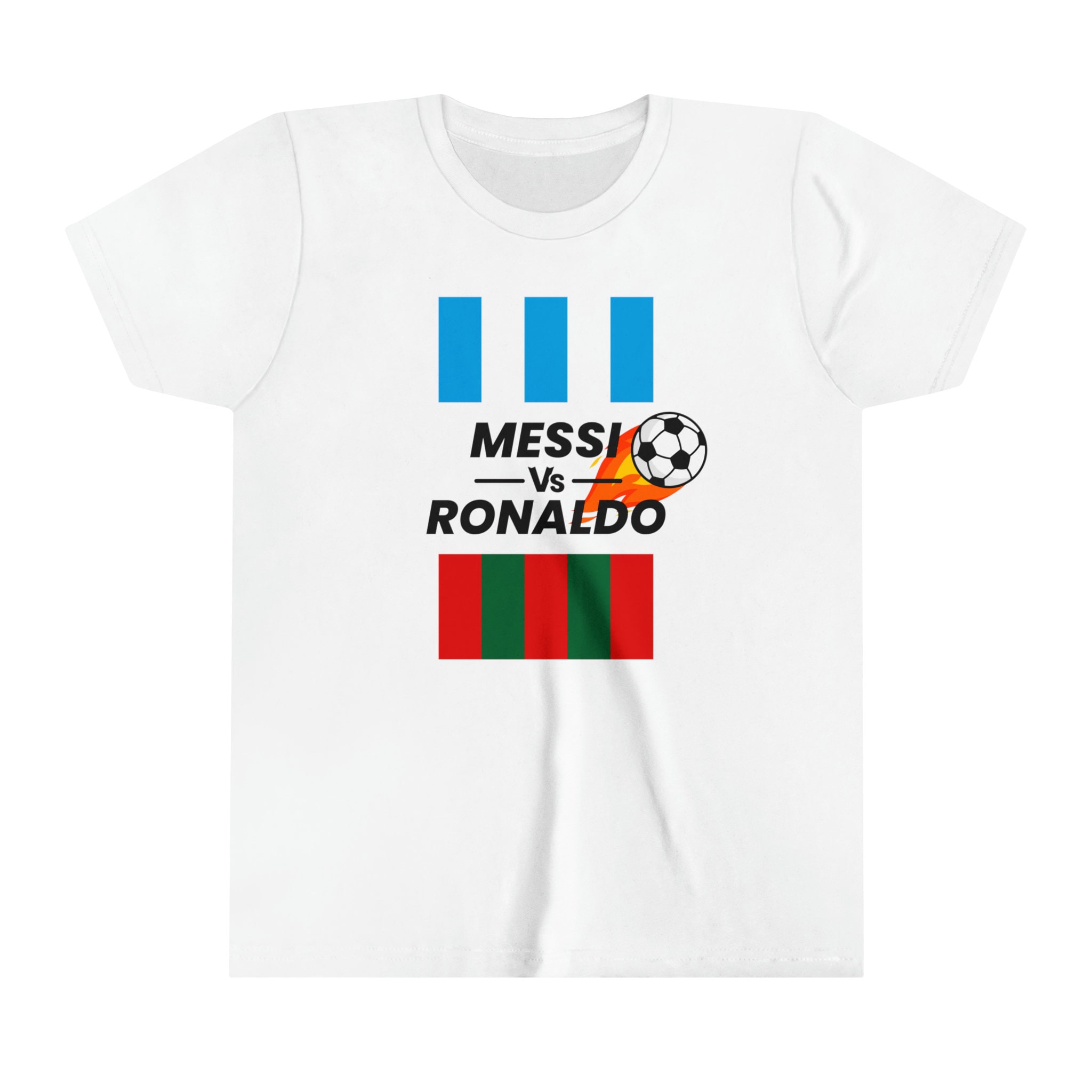 Messi Vs. Ronaldo Kid's Shirt, Soccer Fan Shirt, Soccer Gift - Etsy