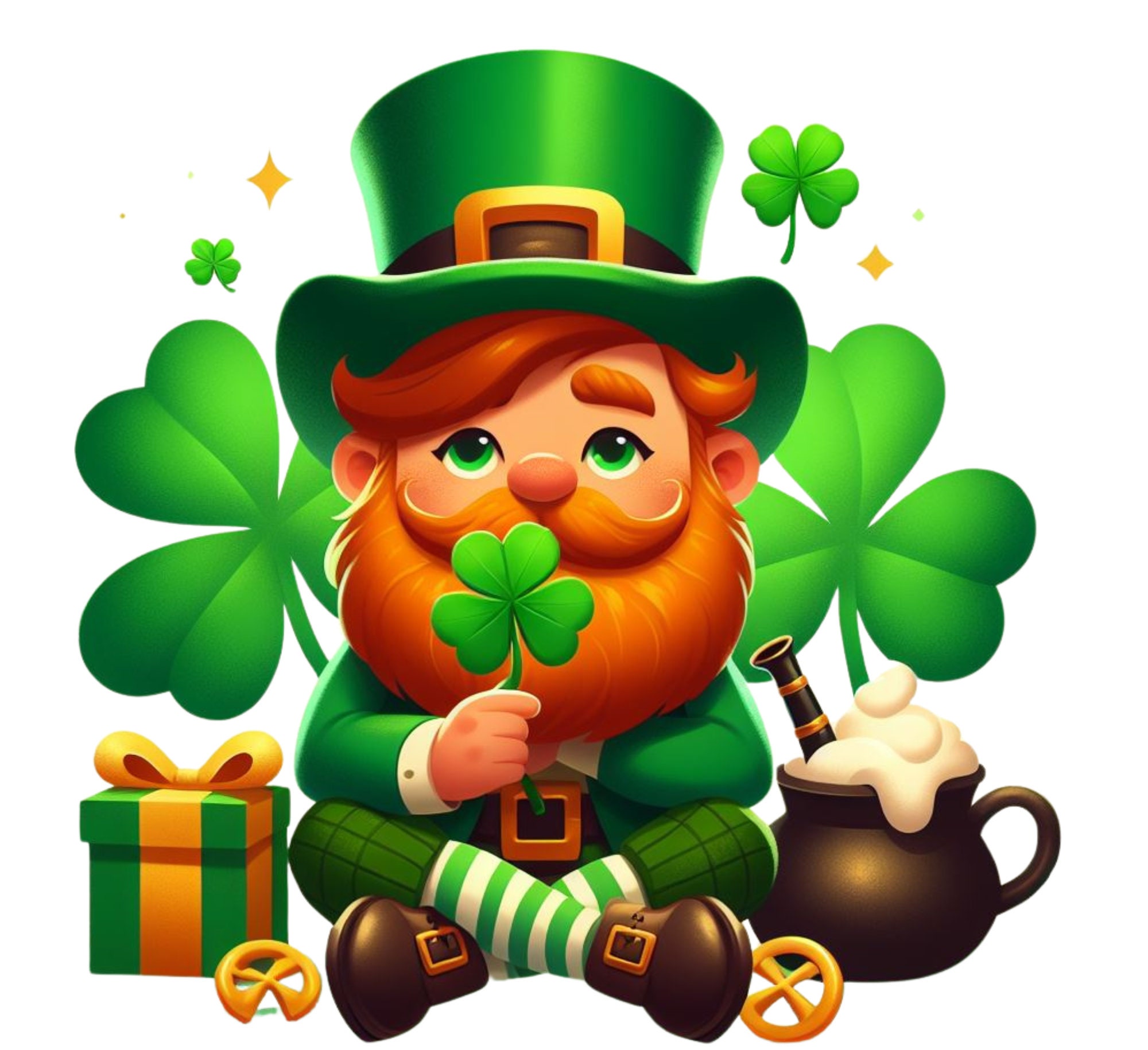 Leprechaun PNG, St Patrick's Day PNG, Irish PNG for Tumblers, St ...
