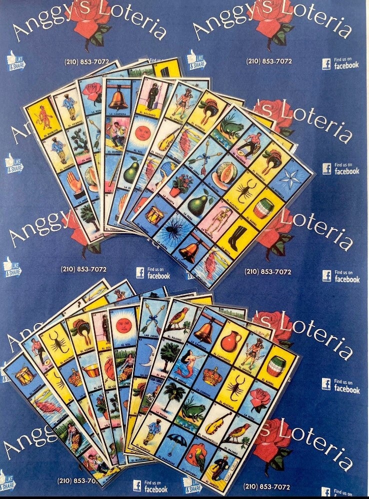 20 MINI Loteria Cards !! - Etsy