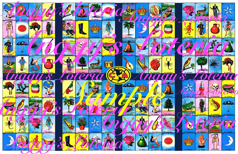 Loteria Mexicana - Etsy